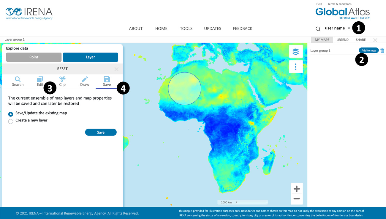 Renewable Energy Map